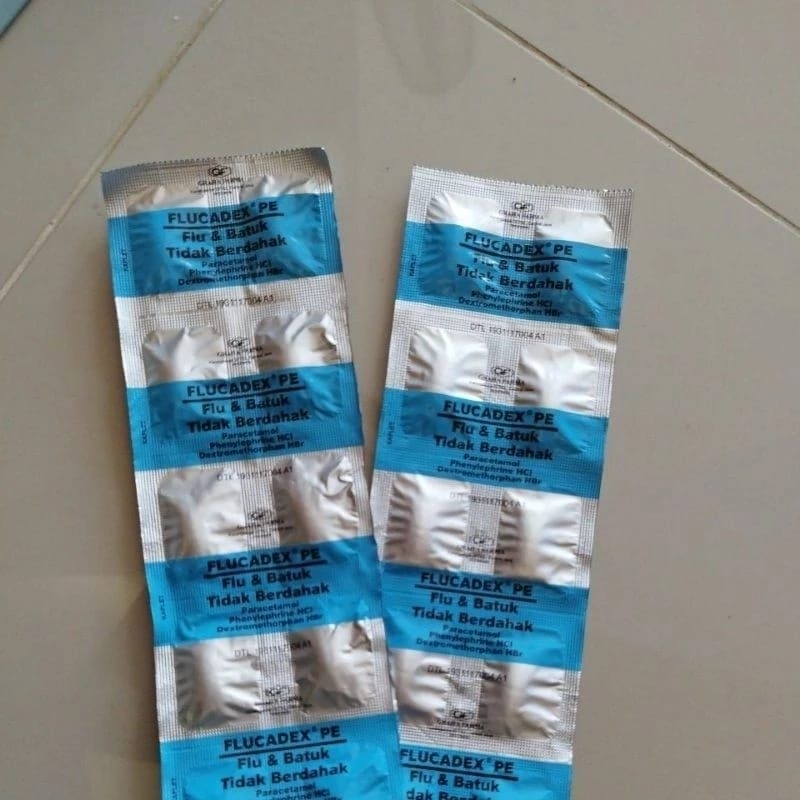 Jual Flucadex PE tidak berdahak kaplet per strip | Shopee Indonesia