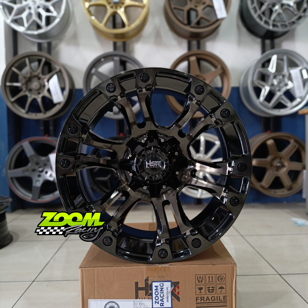 Jual Velg HSR Lumbis Ring 20 Velg Racing Pajero, Fortuner, Hilux Dc ...