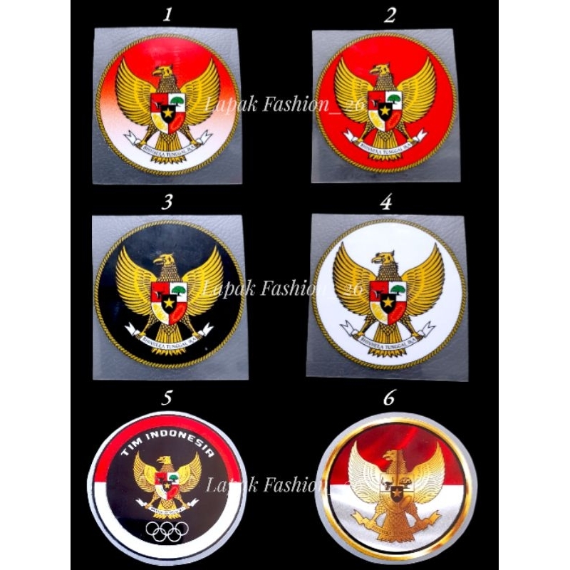 Jual Logo Sablon Setrika DTF Garuda Bulat | Shopee Indonesia