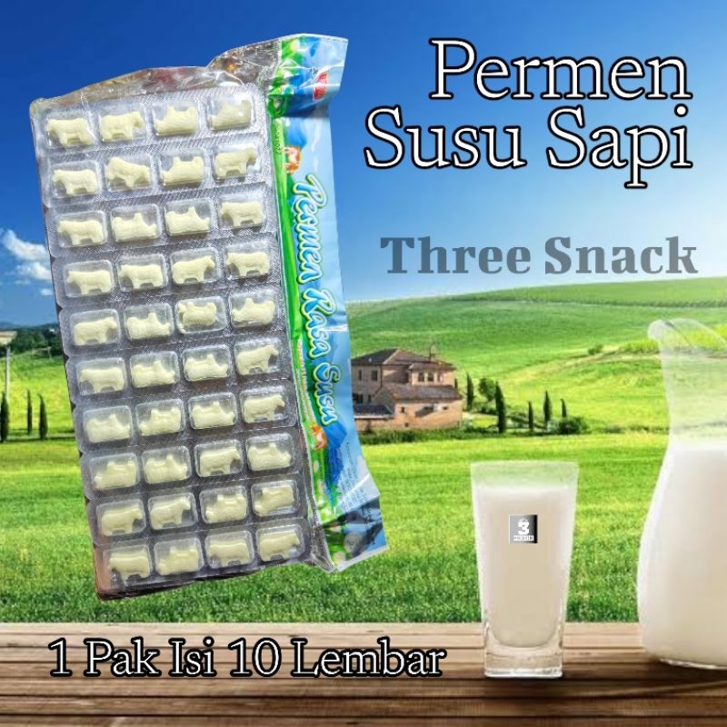 Jual RB 1 Pak Permen Susu Sapi Isi 400 butir ( 10 strip X 40 pcs ...