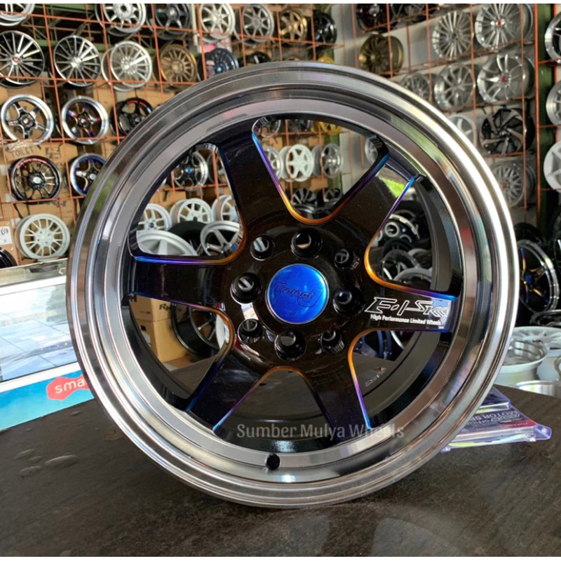 Jual Velg R15 SAMLONG list rainbow - silver. Sumber Mulya Wheels. Velg ...