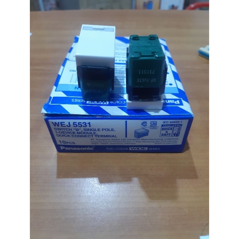 Jual Biji Saklar Panasonic / Saklar Panasonic WEJ5531 | Shopee Indonesia