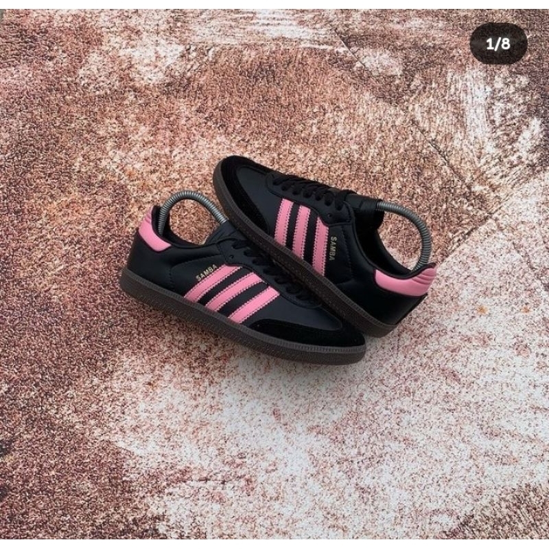 Jual Adidas Samba Pink Black | Shopee Indonesia