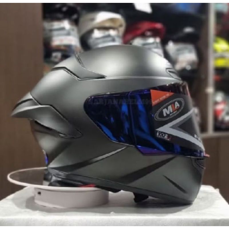 Jual HELM FULL FACE MLA TTC/TTC COURSE SOLID/POLOS VISOR/KACA WARNA ...