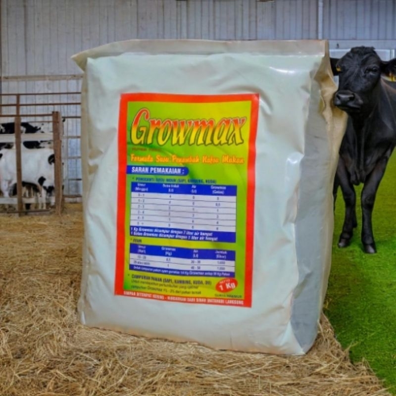 Jual Susu GROWMAX 1kg susu untuk pedet dan cempe | Shopee Indonesia