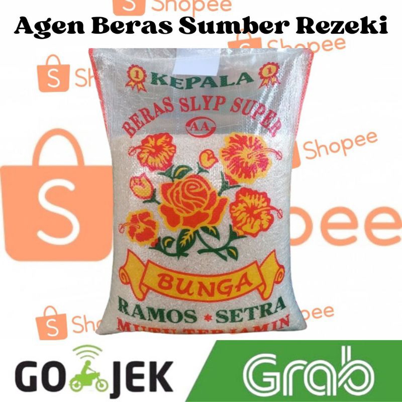 Jual Beras Cap Bunga 5kg 10kg 20kg | Shopee Indonesia