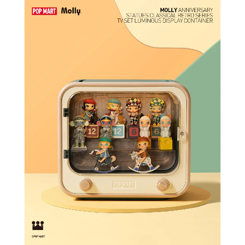 Jual Popmart display container Molly anniversary classical | Shopee ...