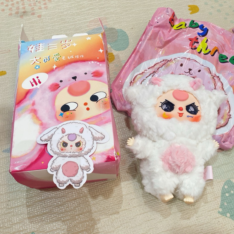 Jual Ready New BB Plushie Original Baby Three v3 Lamb Blind Box Plush ...
