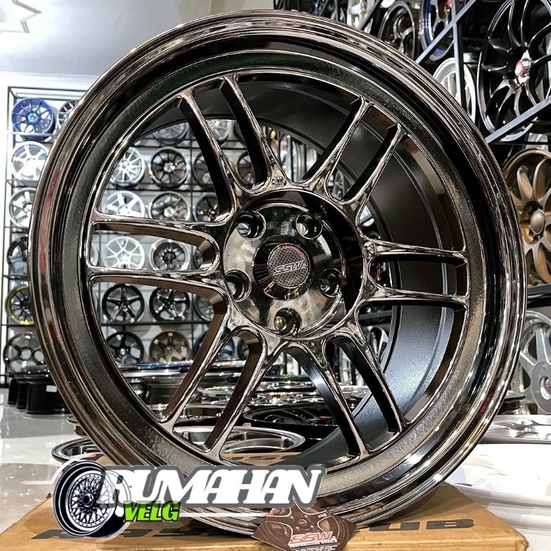 Jual jual velg mobil racing R18 RPF1 SSW ORIGINAL THAILAND velg mobil ring 18 velg racing mobil ...