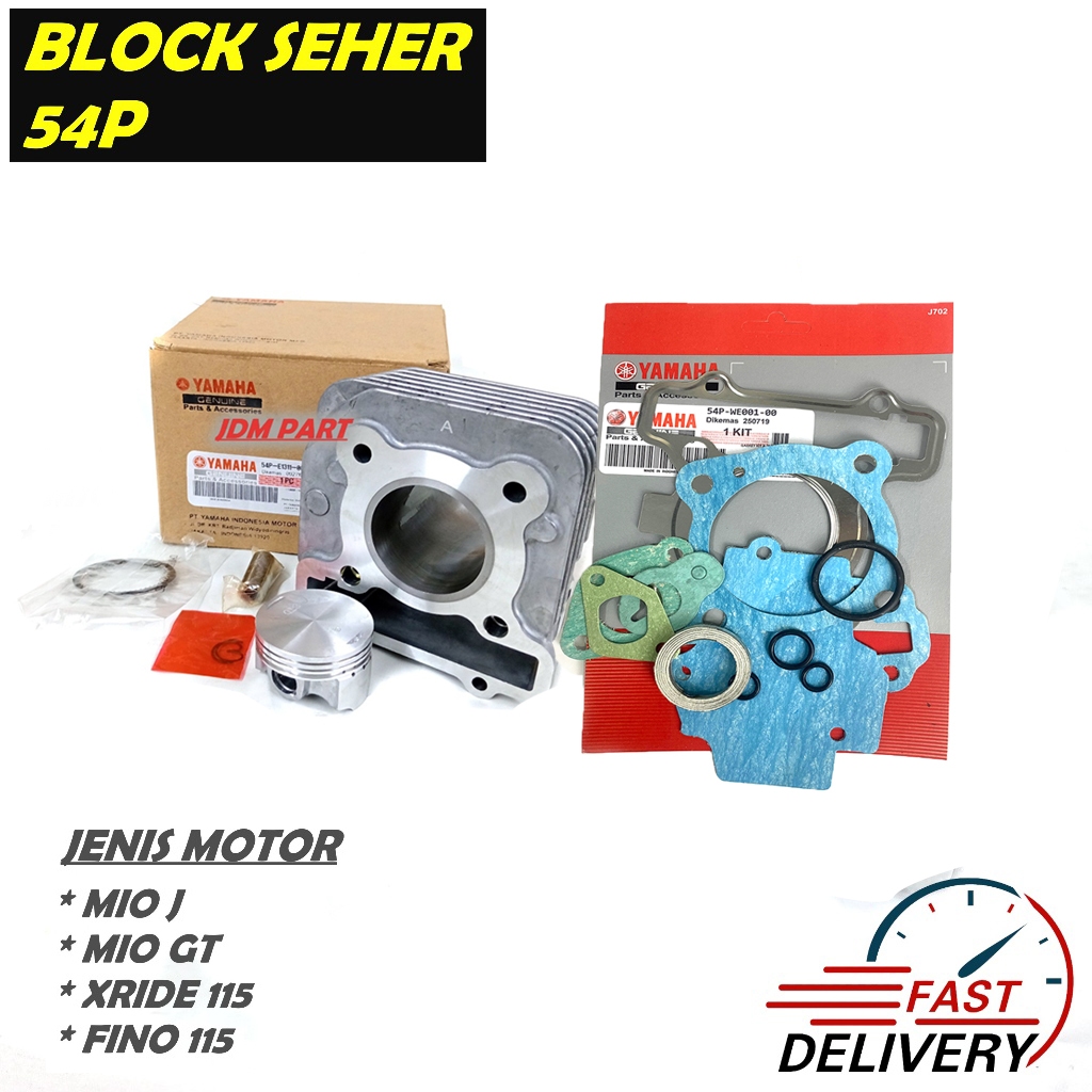 Jual BLOK SEHER + TOP SET MOTOR MIO J / X RIDE 115 / FINO INJEKSI / SOUL GT / MIO GT 115 ...