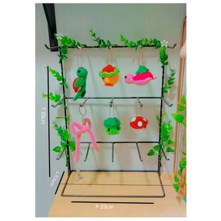 Jual Rak display ganci/rak display aksesoris/rak display aestetik ...