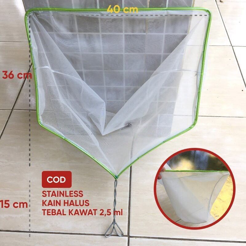 Jual serokan ikan 40cm seser jaring | Shopee Indonesia