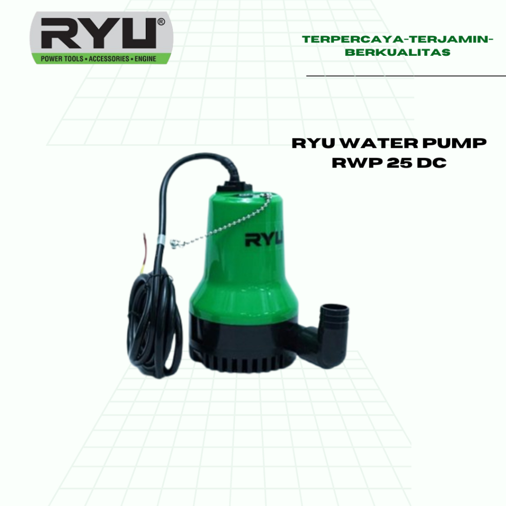 Jual Ryu Water Pump RWP 25 DC - Pompa Celup | Shopee Indonesia