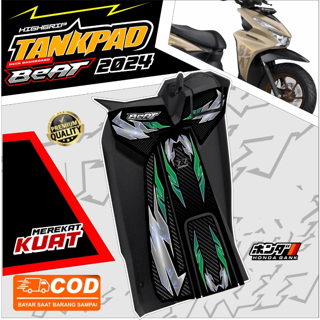 Jual STICKER STRIPING VINYL TANKPAD PELINDUNG DASHBOARD DEPAN BEAT ...