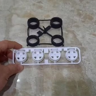 Jual Velg Large + Ban Slick Ori Tamiya | Shopee Indonesia