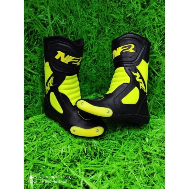 Jual Sepatu balap road race mini GP anak kids boots safety anak balapan ...