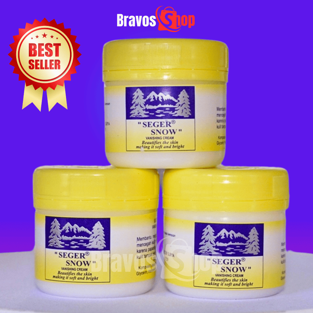 Jual SEGER SNOW VANISHING CREAM KUNING 35 GR | Shopee Indonesia