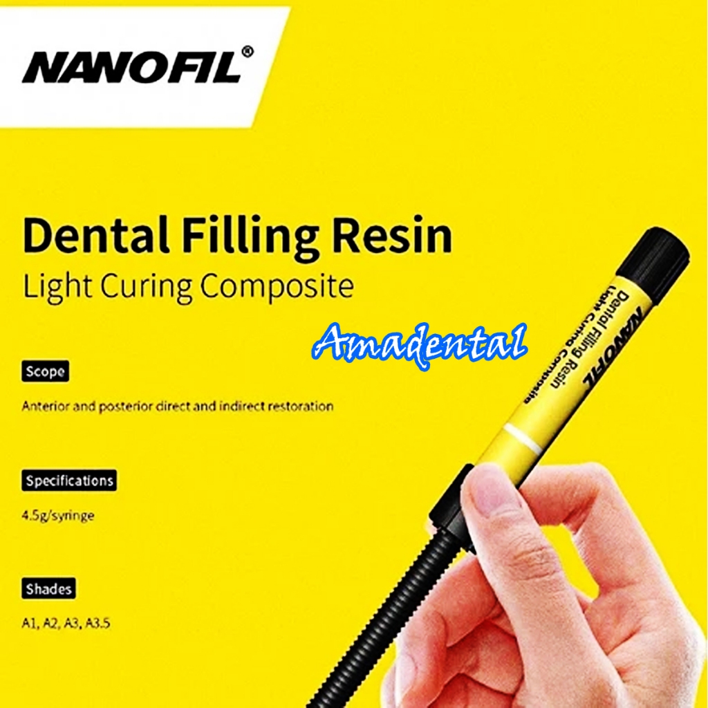 Jual Dental filling resin light curing / composite nanofil / nanofill ...