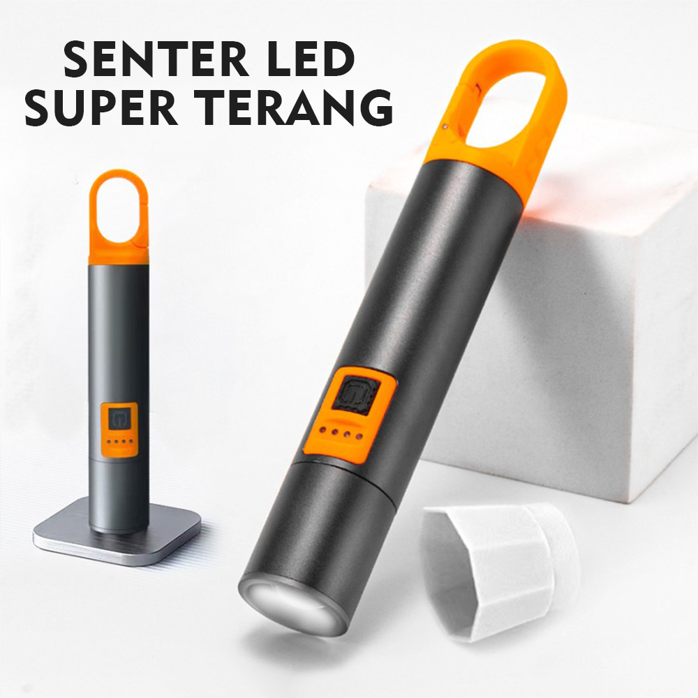 Jual Senter Led Super Terang Senter Zoom Kecil Super Terang Senter Jarak Jauh Casing Aluminium ...