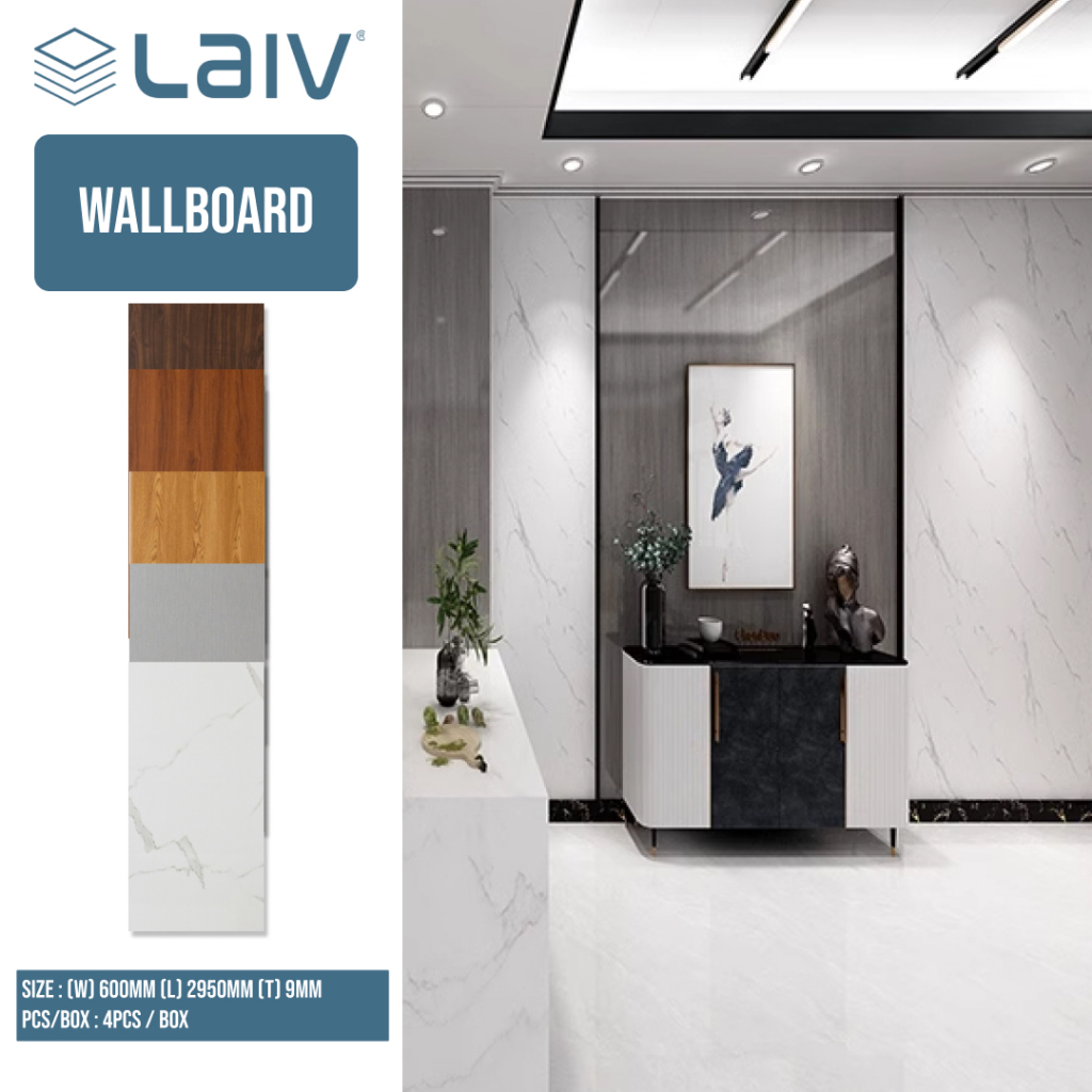 Jual LAIV Wallboard WPC Voyage Series Papan Dinding 9mm Wall Board ...