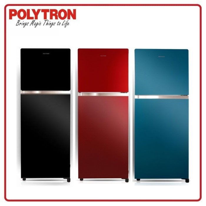 Jual POLYTRON PRW 23MN Kulkas 2 Pintu Belleza Jumbo 220 Liter - SELURUH INDONESIA | Shopee Indonesia