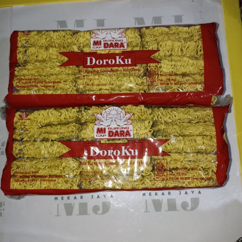 Jual Mie Keriting DOROKU 1 Pack Isi 15pcs | Shopee Indonesia