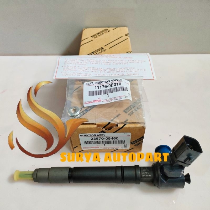 Jual INJECTOR INJEKTOR ASSY TOYOTA HILUX REVO 2GD 6PIN 2021-2022 23670 ...
