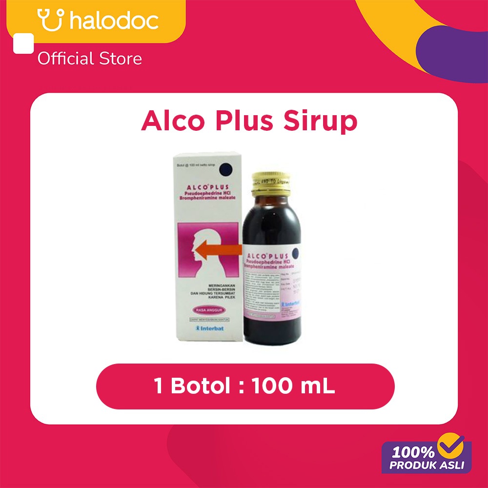 Jual Alco Plus Sirup 100 ml | Shopee Indonesia