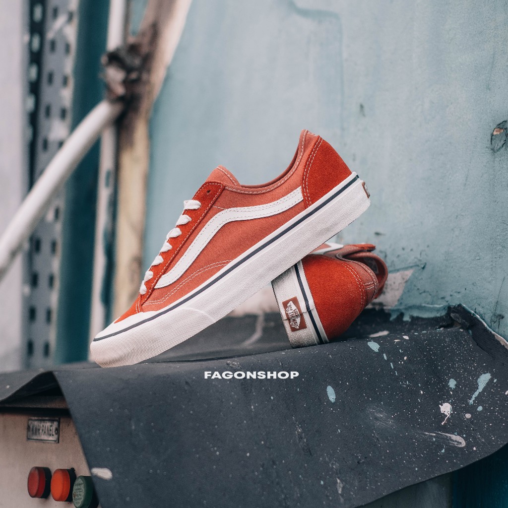 Jual V4NS STYLE 136 DECON VR3 SF SALT WASH BURNT OCHRE ORIGINAL 100% ...