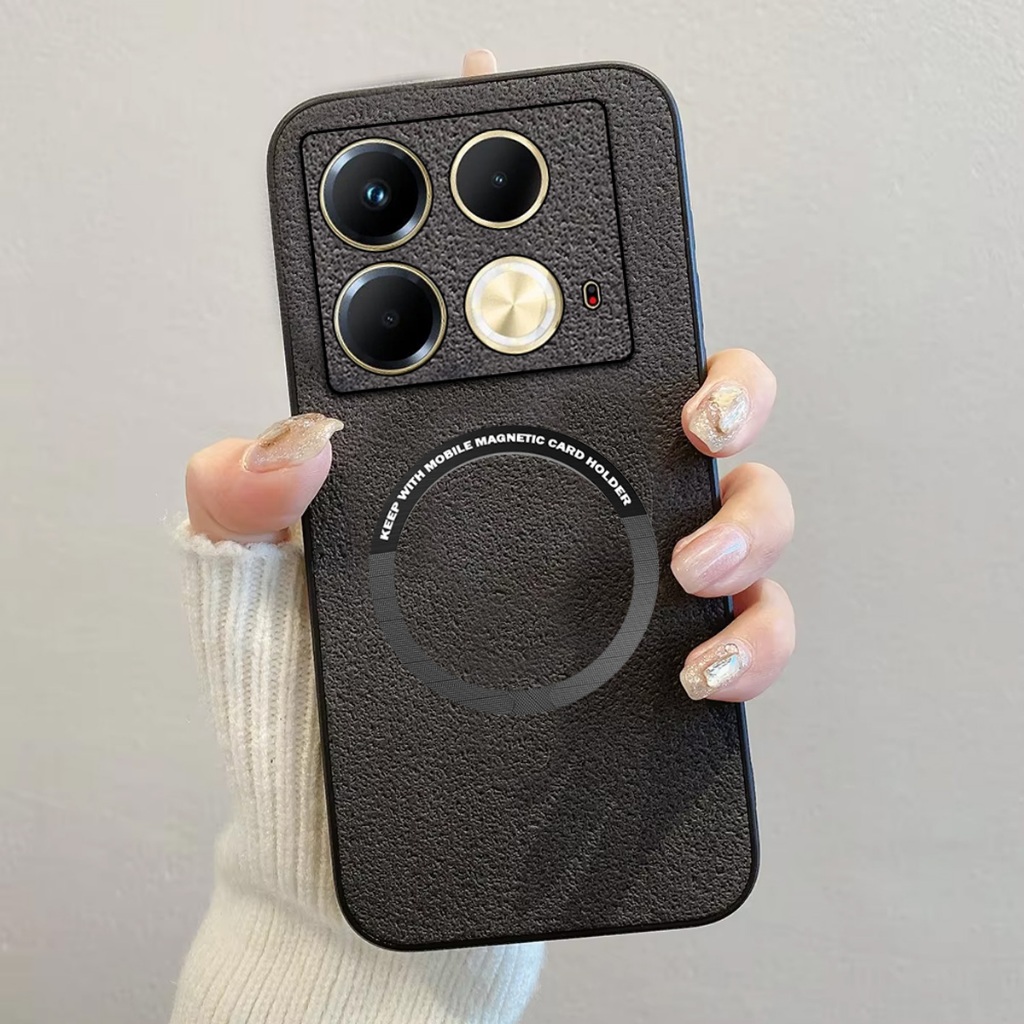 Jual Case Terbaru Infinix Note 40 Softcase Luxury Magsafe Leather ...