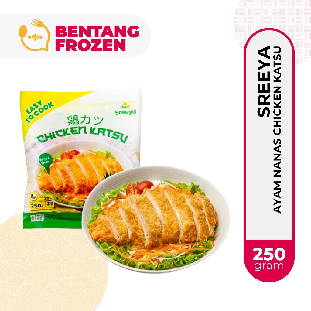 Jual Sreeya Ayam Nanas Chicken Katsu 250gr | Shopee Indonesia