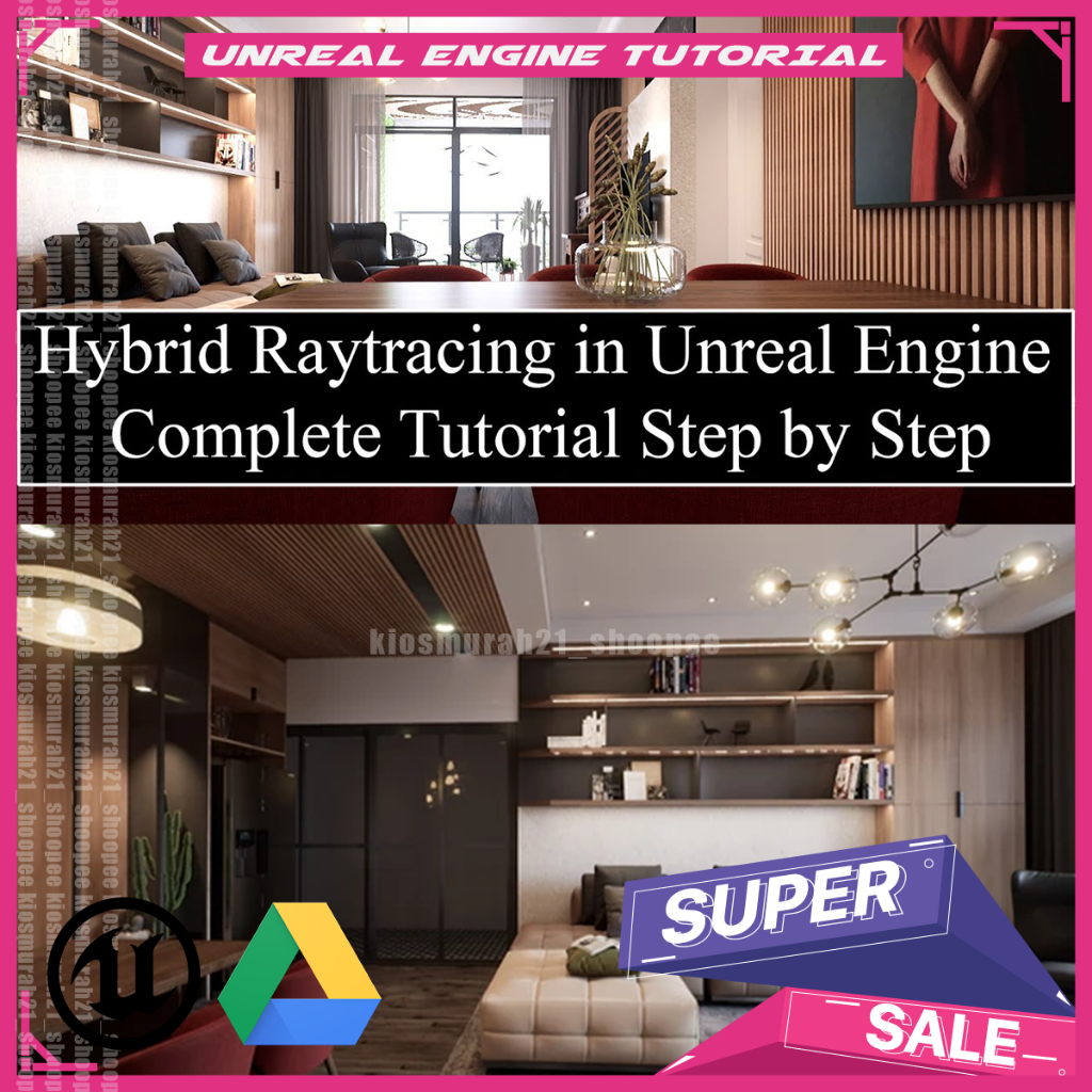 Jual Hybrid Ray Tracing in Unreal Engine Complete Tutorial Step by Step - Frame unreal engine ...