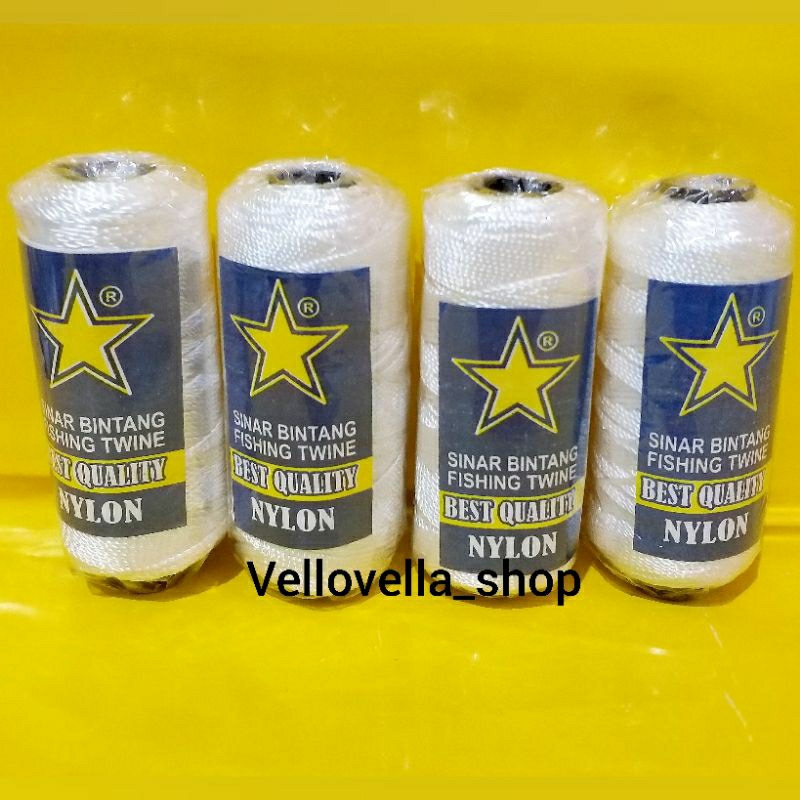 Jual 1 pc Benang tukang bangunan / benang nilon / benang ukur bangunan ...