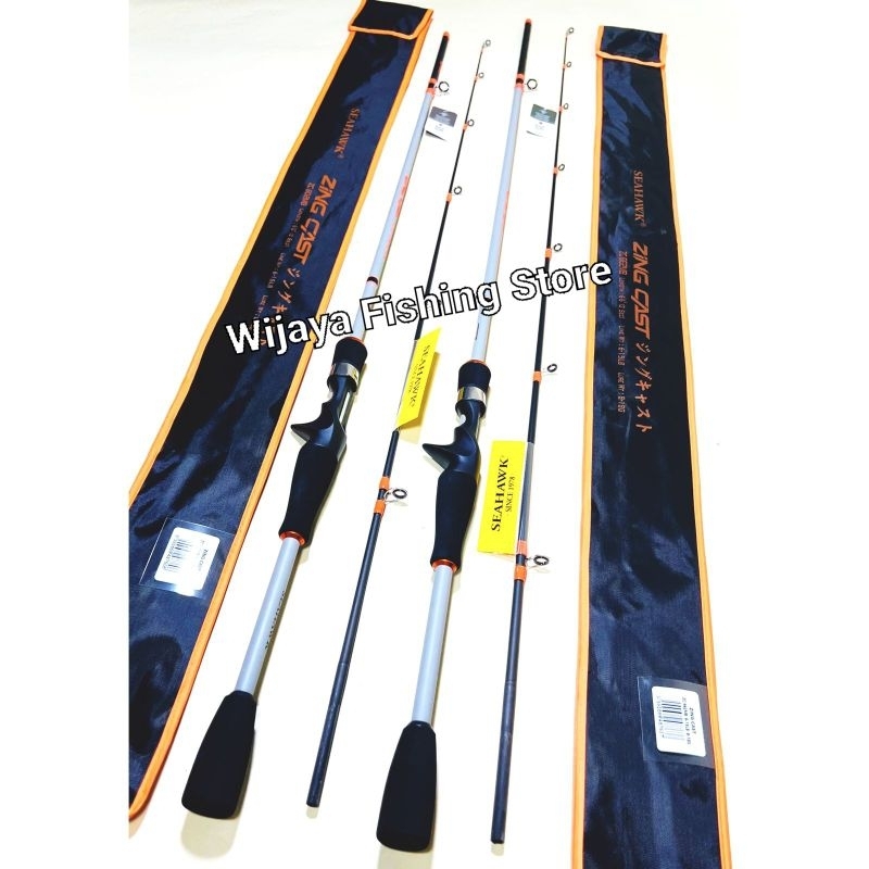 Jual Joran Pancing BC Seahawk Zing Cast 180 198 CINCIN FUJI | Shopee ...