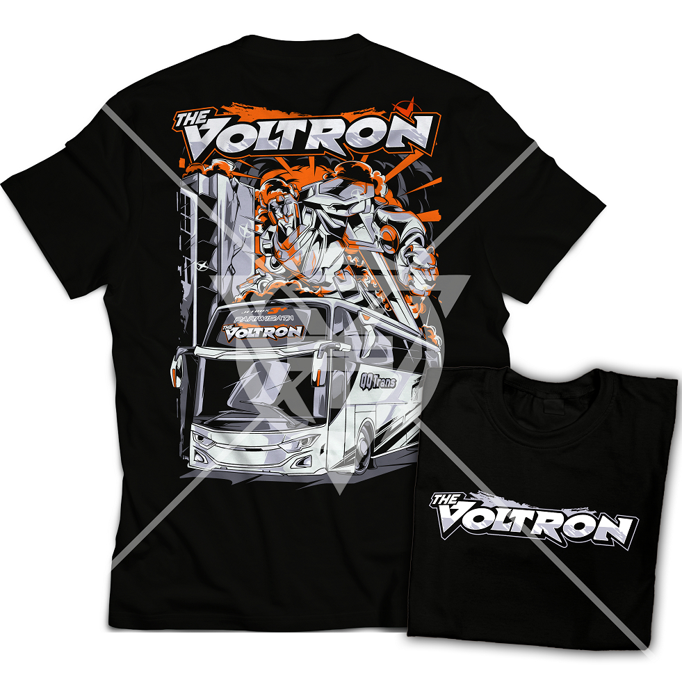 Jual kaos bismania qq trans the voltron sablon plastisol FREE STIKER ...