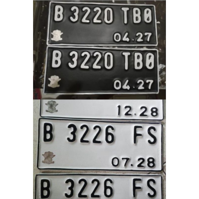 Jual request plat standar motor pakai logo | Shopee Indonesia