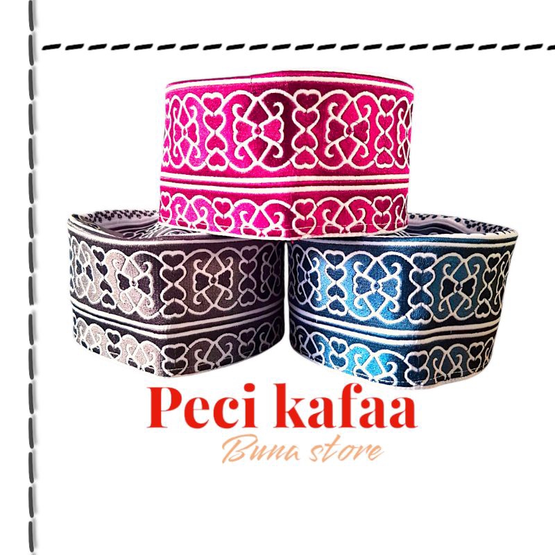 Jual Peci Oman Kafaa / Peci Bangladesh / Peci Temboro | Shopee Indonesia