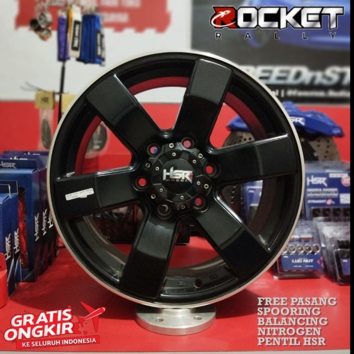 Jual Velg Mobil Offroad HSR RONDO Ring 17 Lubng 6X139,7 Lebar 8 Et 20 ...
