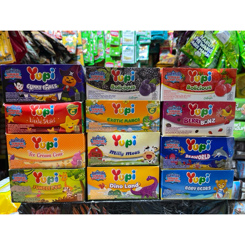 Jual YUPI 500 BOX ( ISI 24 PCS ) | Shopee Indonesia