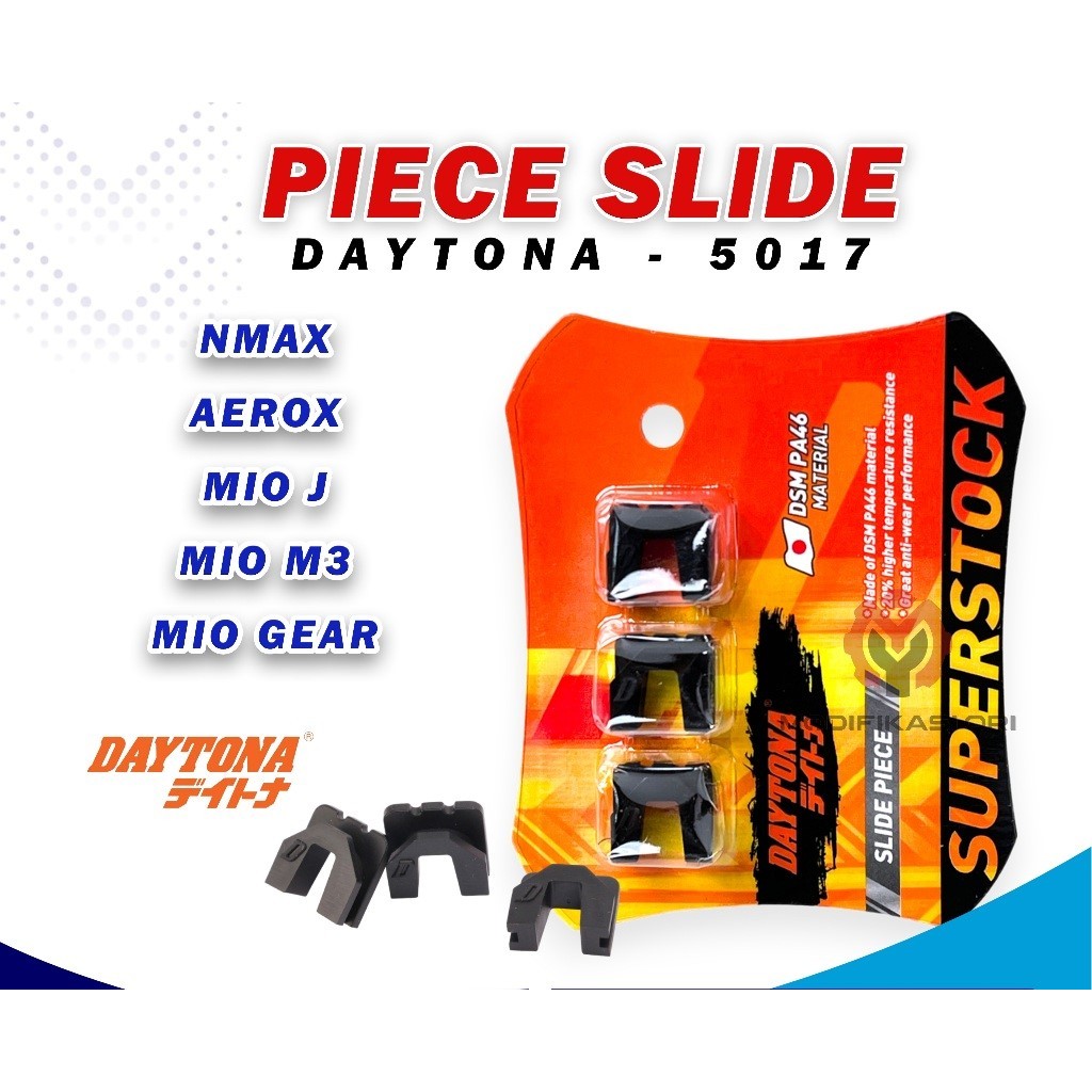 Jual Nmax Slide Piece Daytona Aerox Lexi Piece Slide Mio Fino X ride ...