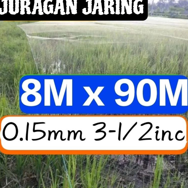 Jual Super Produk JARING BURUNG JARING PELINDUNG PADI JARING 8 METER JARING 15 15 312 inch 8x9 ...