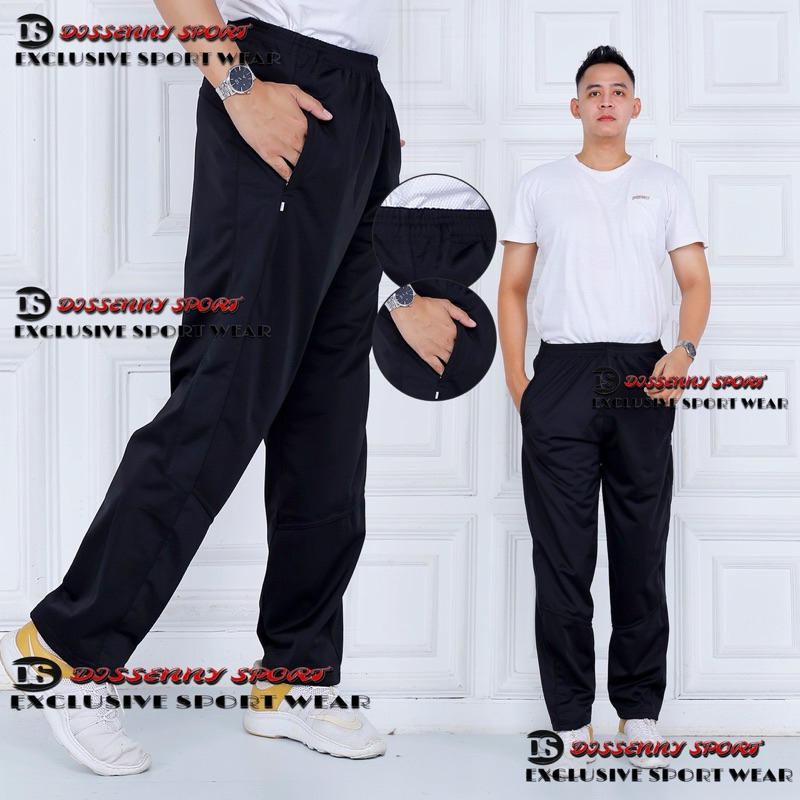 Jual Celana Training Polos Putih Dan Hitam / Trening Hitam/Putih Polos ...