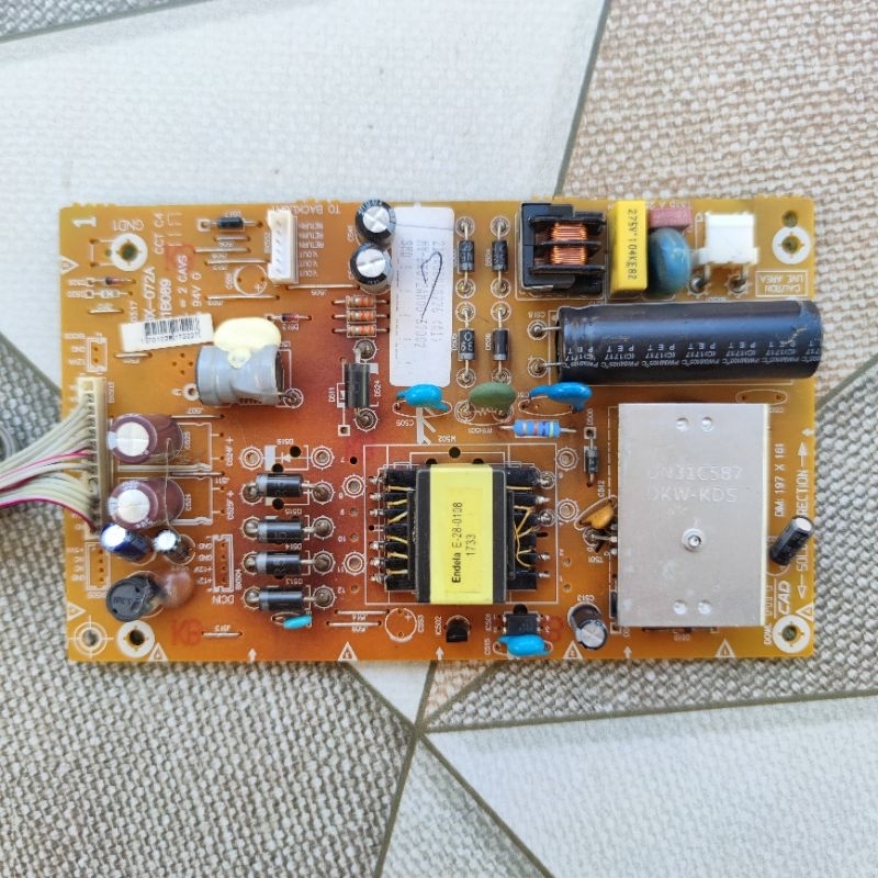 Jual power suplay ace matic regulator psu tv polytron PLD32V7510 PLD ...