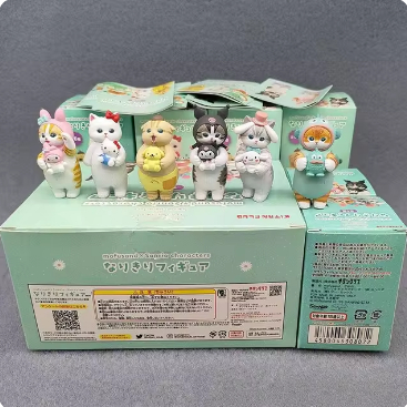 Jual Figure Mofusand x Sanrio Characters set 6 | Shopee Indonesia