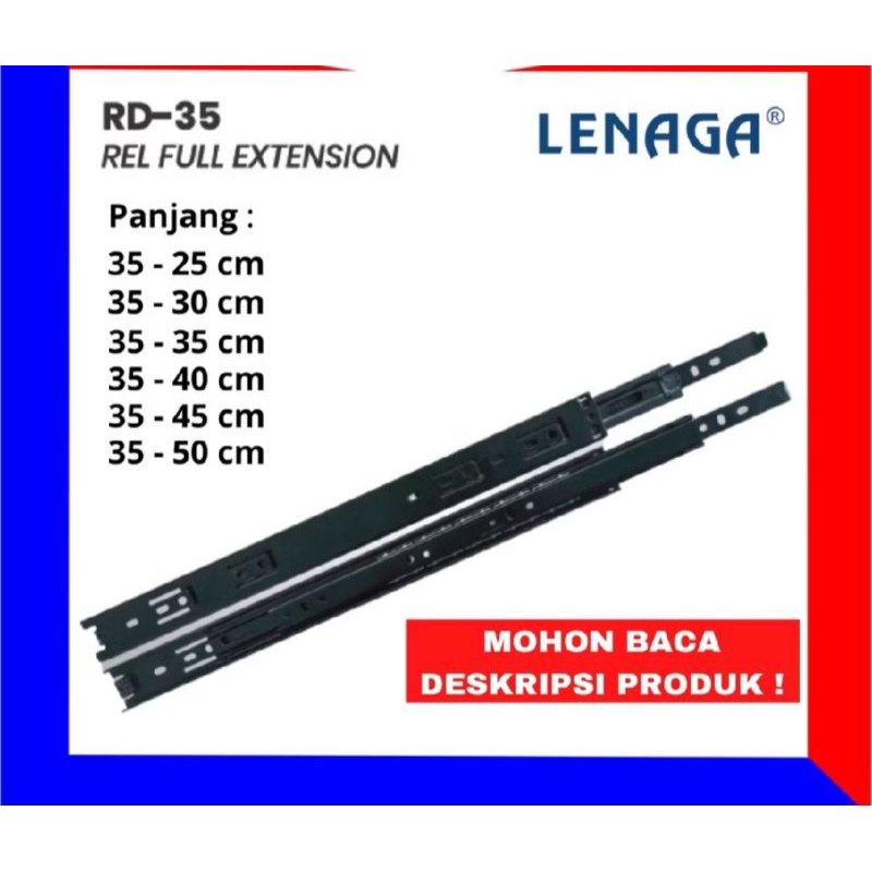 Jual rell laci double track lenaga huben 35 cm | Shopee Indonesia