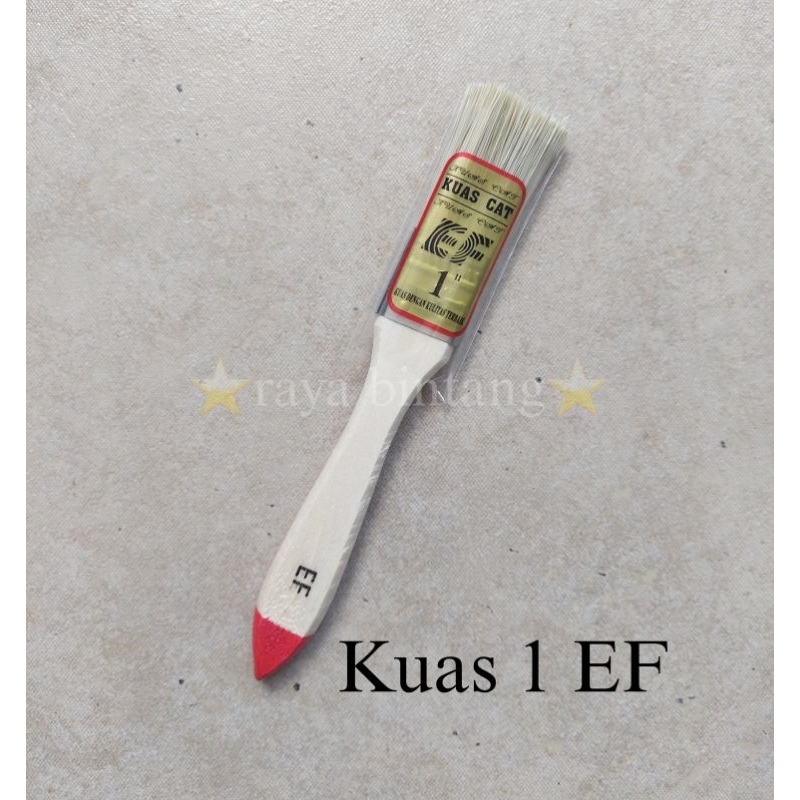 Jual Kuas cat ukuran kecil 1 inch EF GRT dinding cairan tembok besi ...