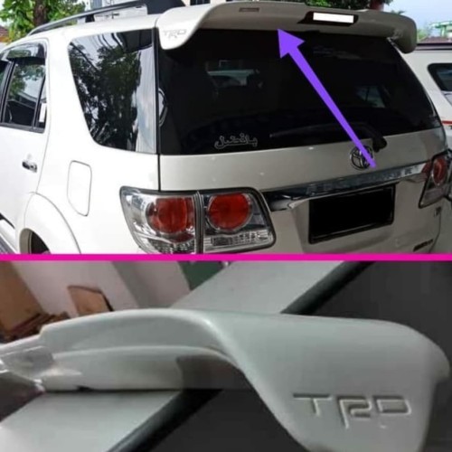 Jual FORTUNER 2012 - 2015 SPOILER REAR SPOILER TRD | Shopee Indonesia