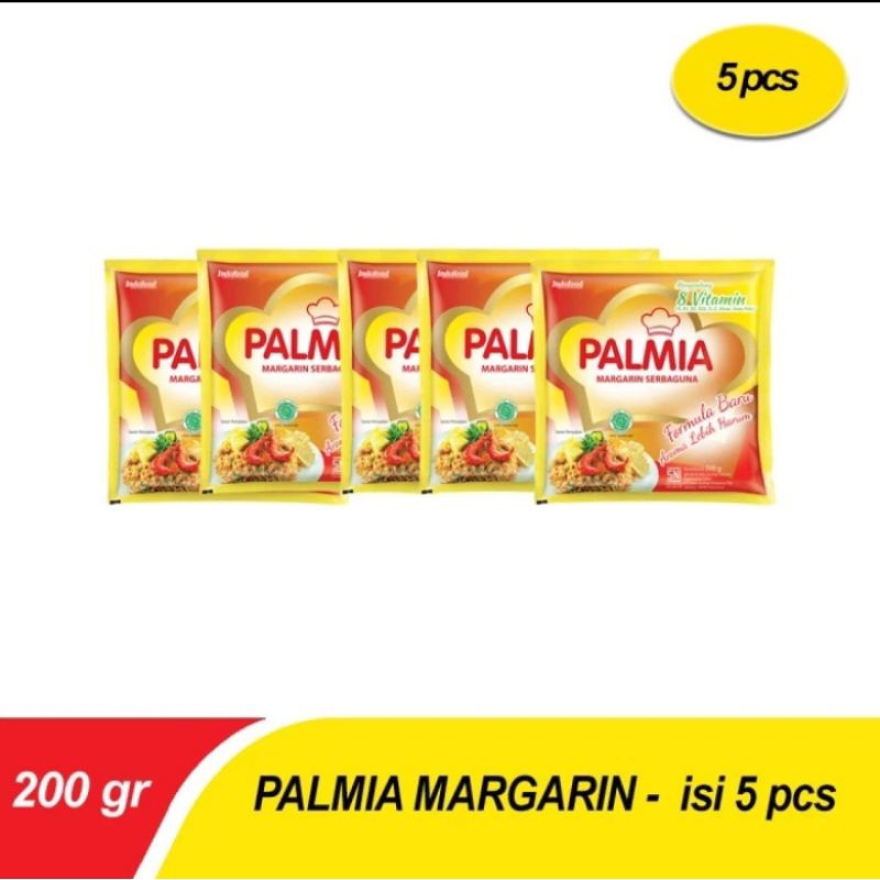 Jual 5 sachet Palmia margarin 200gr | Shopee Indonesia