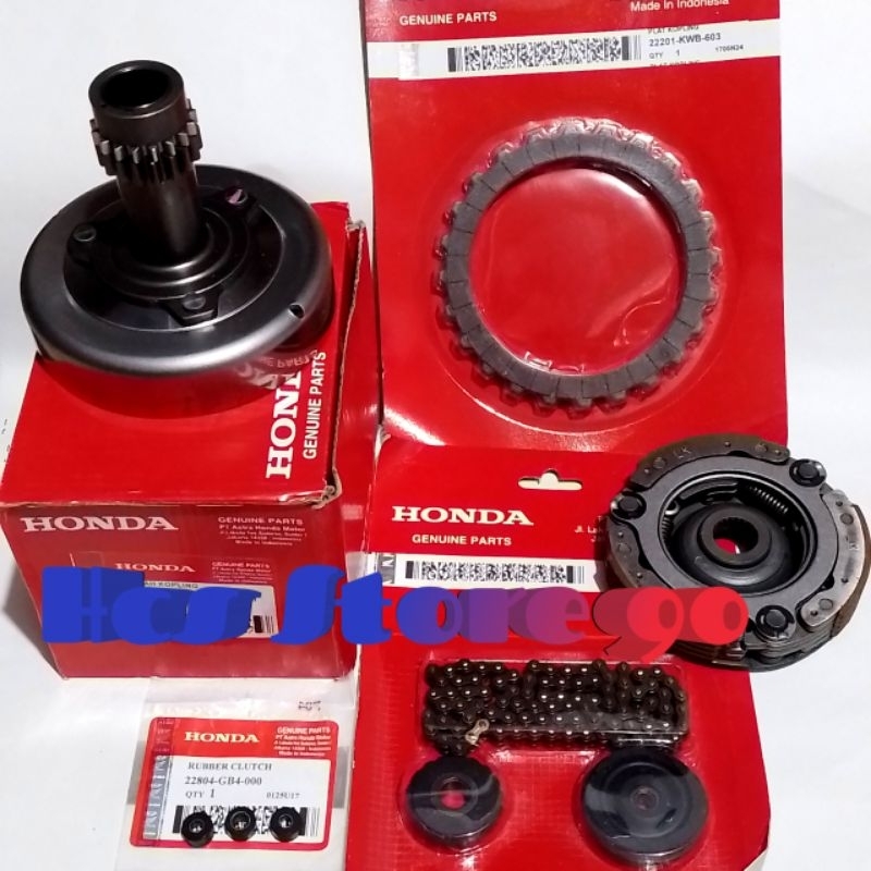Jual Paket Lonceng , Kampas Ganda Assy , Plat Kopling , Rantai Keteng Honda Blade Revo Absolute ...