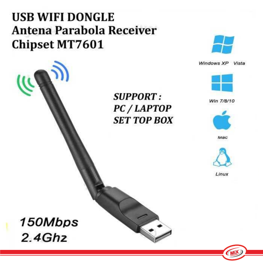Jual USB Dongle CHIPSET MT7601 Wireless Antena for Set Top Box | Shopee ...